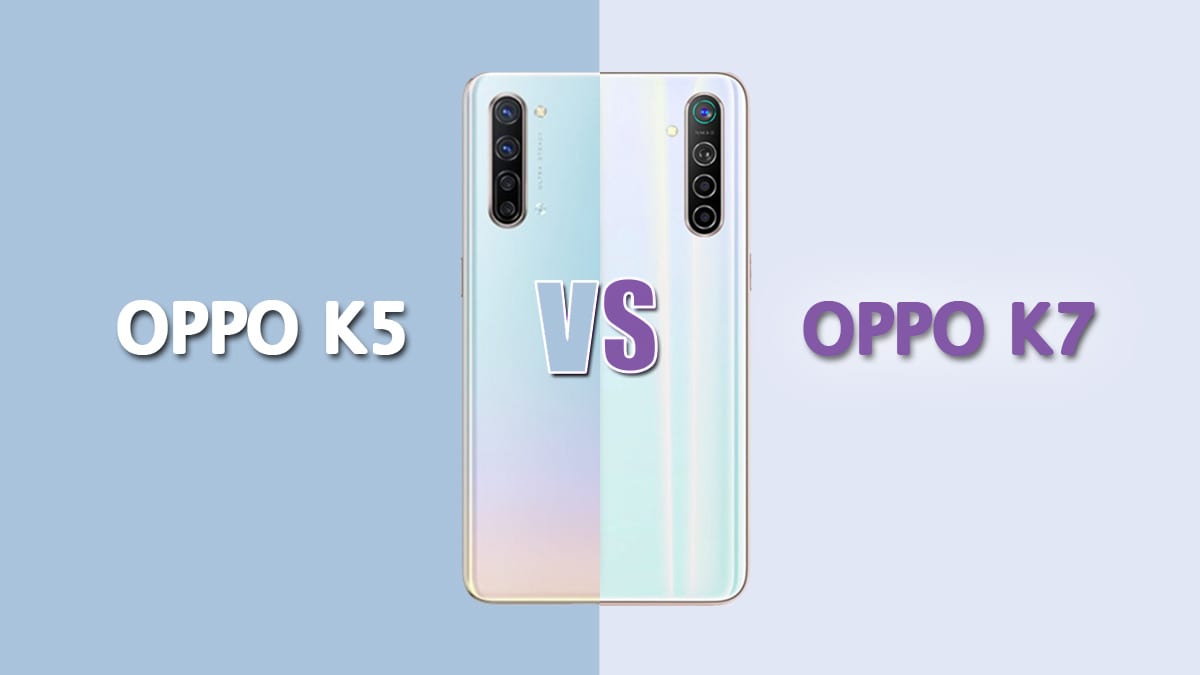 OPPO K5 ضد OPPO K7 5G مقارنة بين هواتف أوبو بالفئة المتوسطة - ريفيو بلس